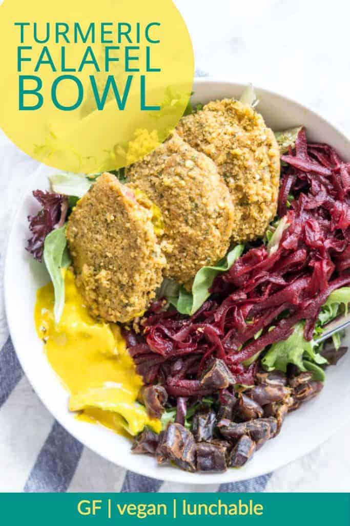 Turmeric Falafel Bowl - Smart Nutrition with Jessica Penner, RD