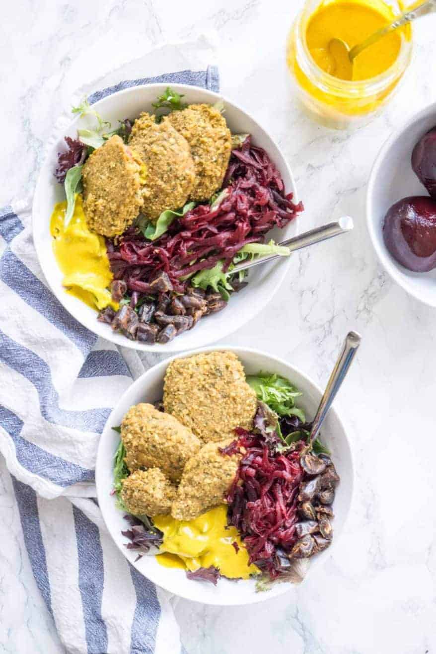 Turmeric Falafel Bowl - Smart Nutrition with Jessica Penner, RD